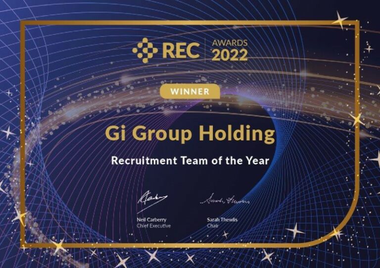 Gi Group Holding wins Recruitment Team prize at the UK's prestigious ...